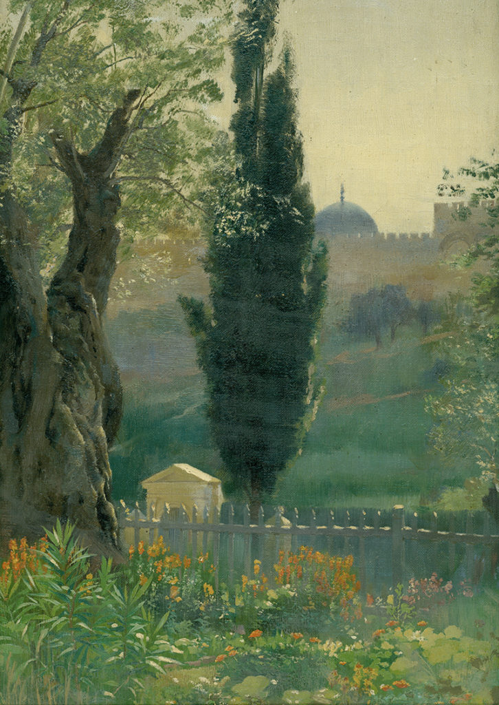 Garden of Gethsemane | Artwork, City of Jerusalem, Prints | Levantine ...